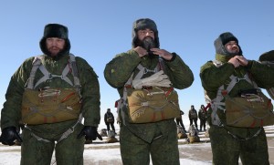 Russian paratrooper chaplains: Heavenly forces uncover domes